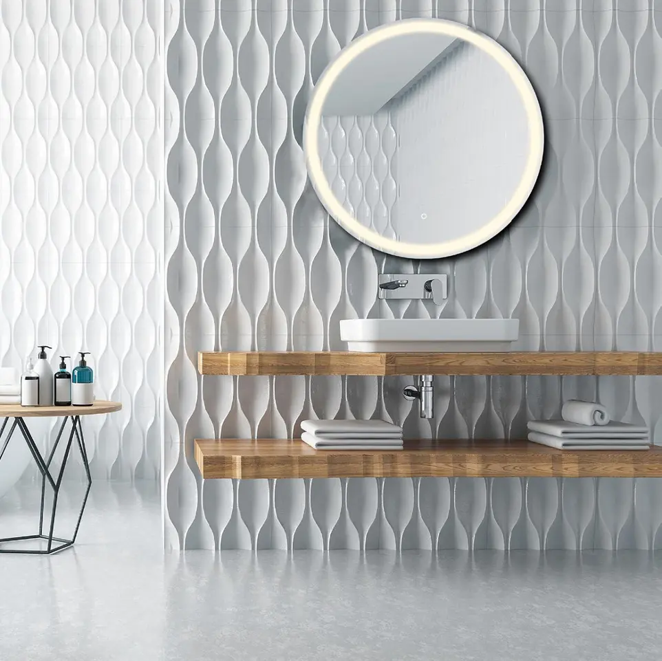 LED Circular Frameless Mirrors | Royal Door
